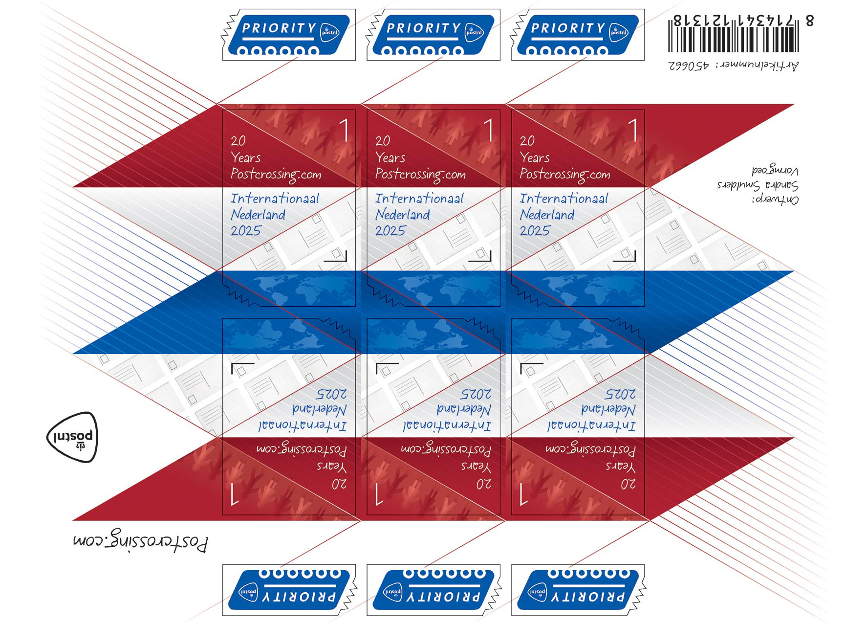 Postcrossing - De Zegelaars